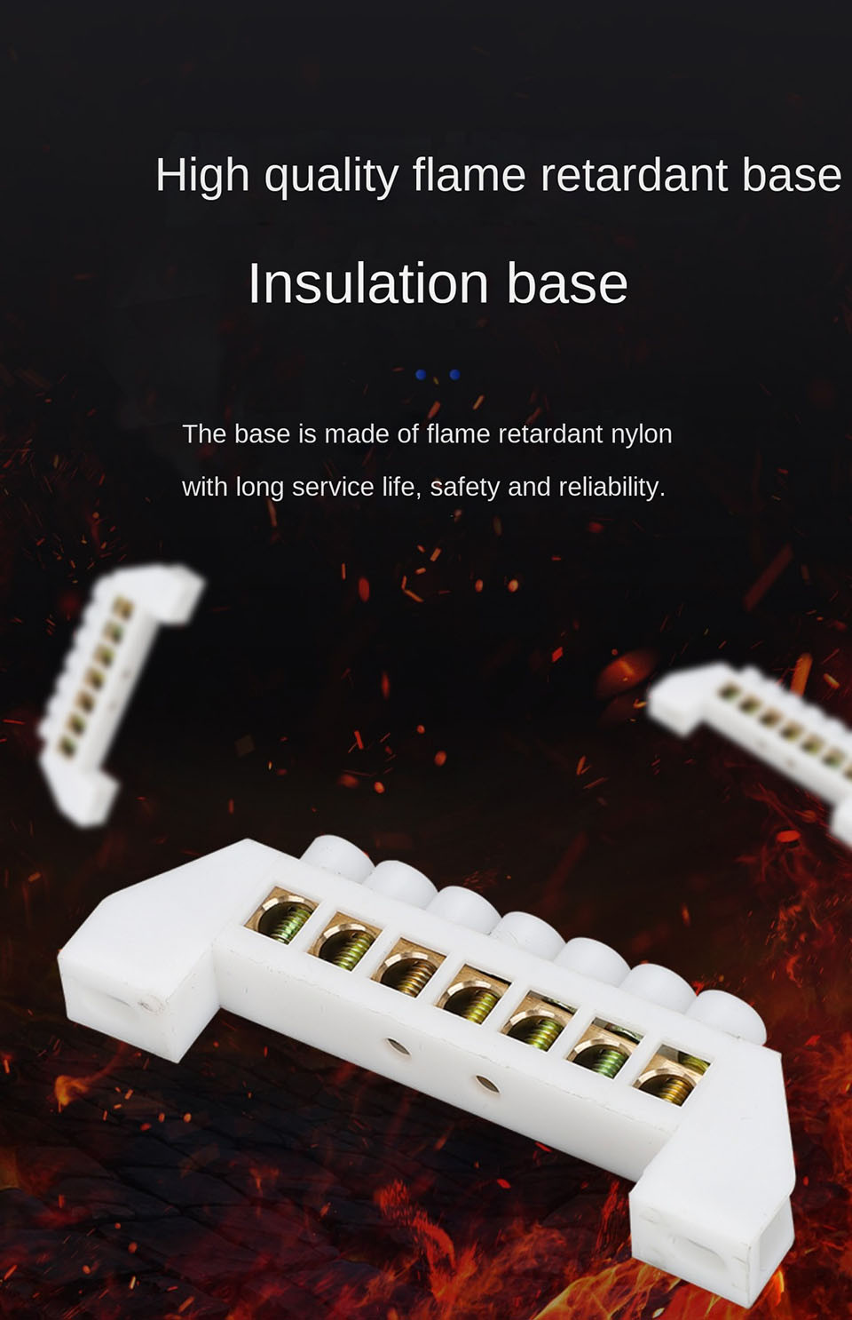 Bridge Type Zero Line Ground Bar Grounding Copper Bar Distribution Box ...