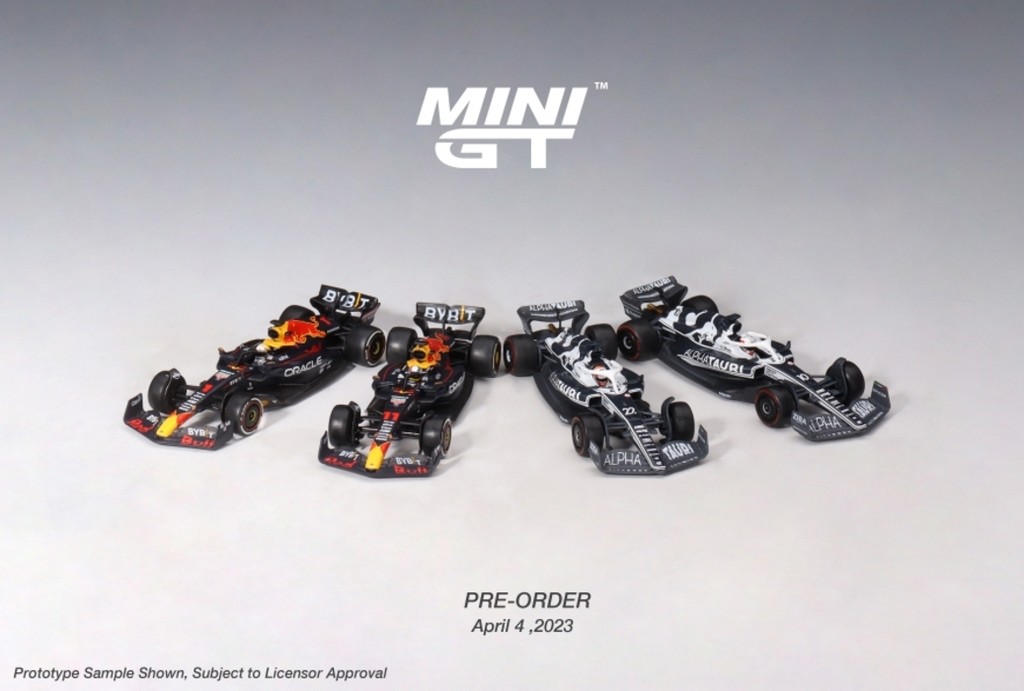 Minigt 1: 64 Red Bull Fleet Red Bull Racing F1 2022 Abu Dhabi Station ...