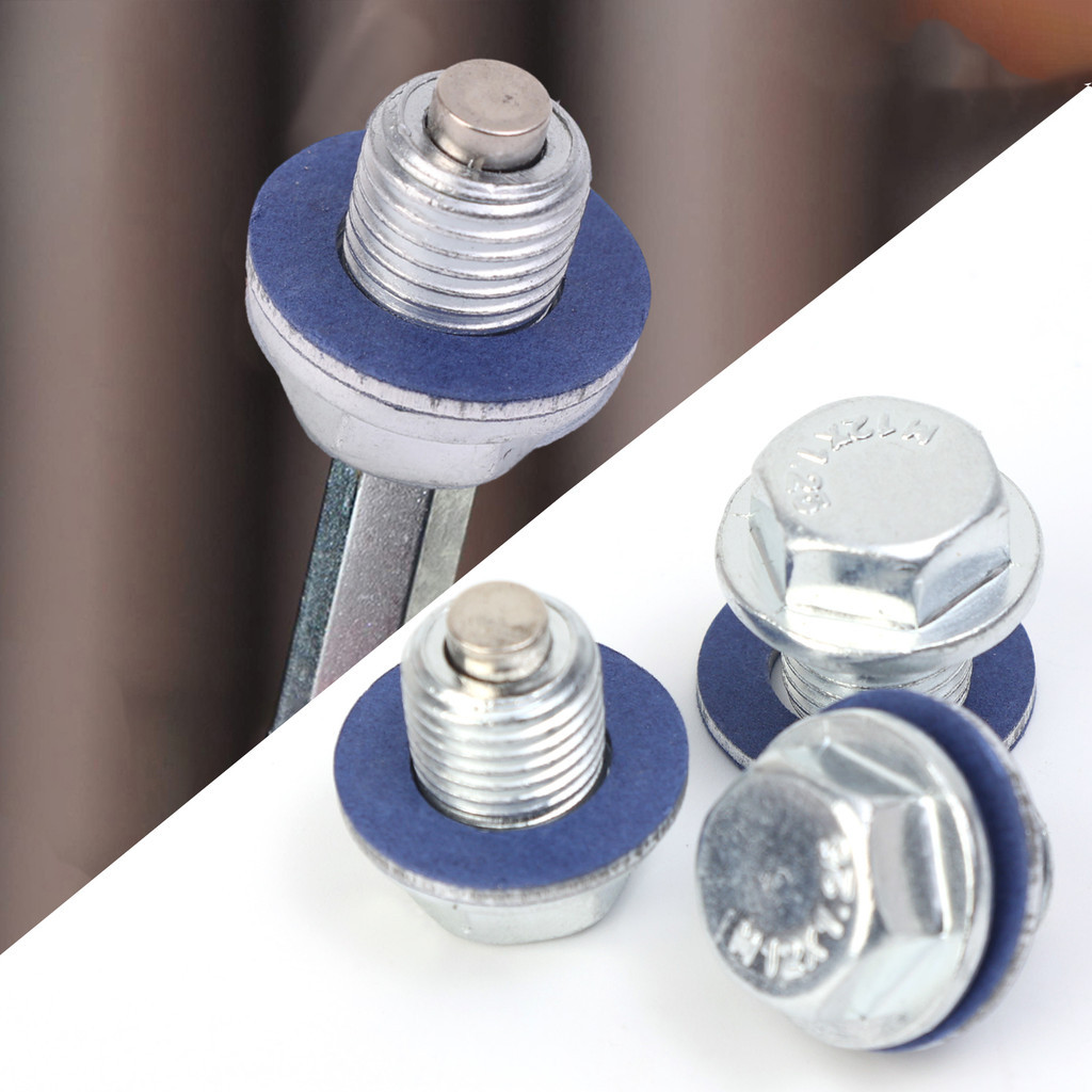 M12*1.25 Magnetic Car Engine Oil Pan Drain Plug Bolt - Oil Drain Screws ...