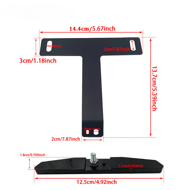 Universal Motor Bike Parts Rear Reflector Reflector Bracket Motorcycle ...
