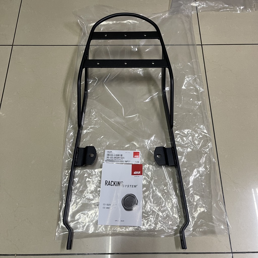 HONDA EX5 DREAM110 FUEL INJECTION DREAM 110 DREAM-110 FI MONORACK 100 % ORIGINAL GIVI GV ADVANCE ...