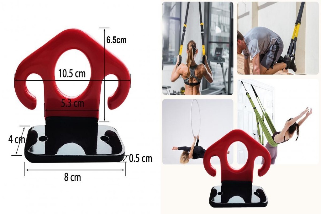 SPM Gym Wall-mounted Hook Resistance Band Wall Hook Wall Mount ...