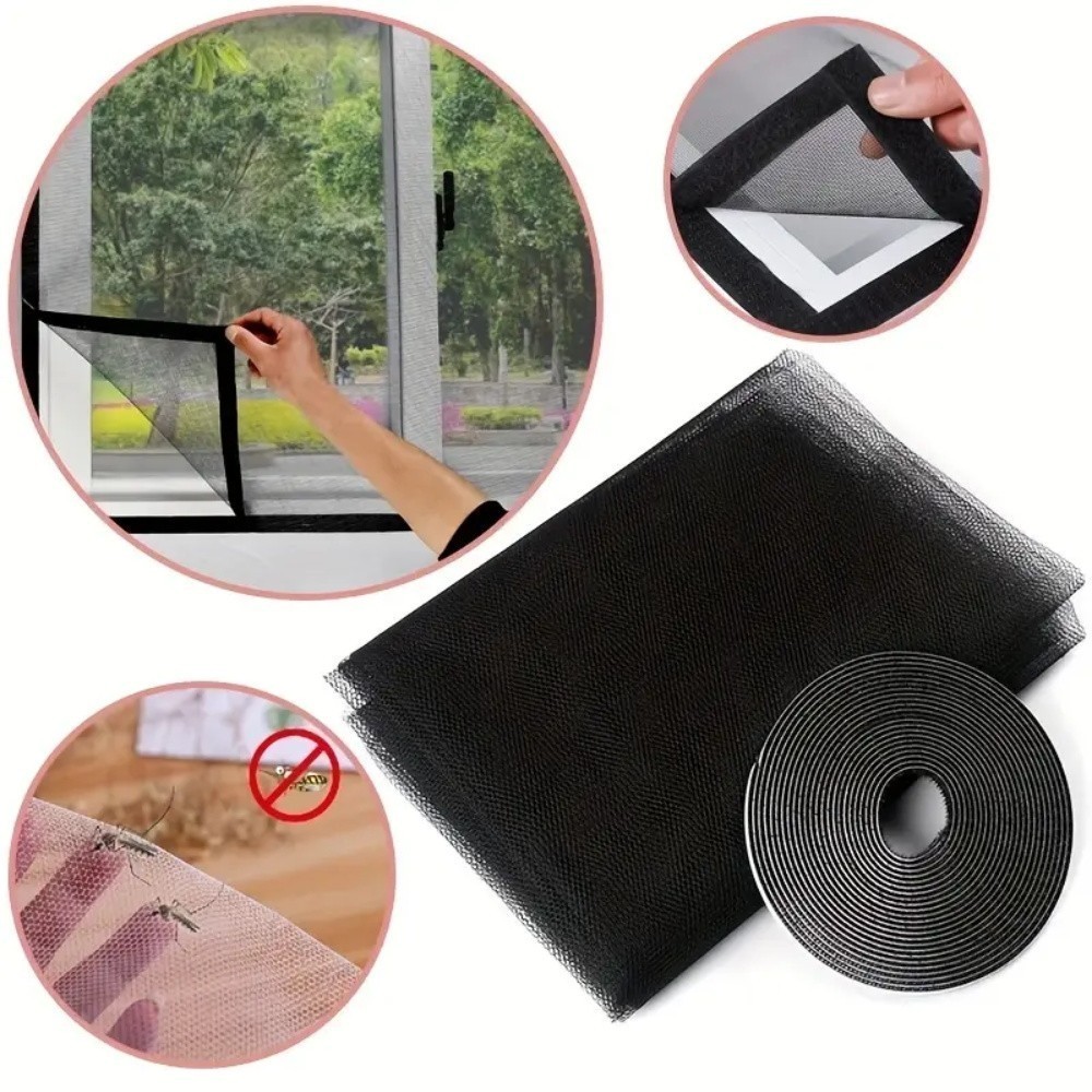 1 Roll DIY Anti-mosquito Screen Mosquito-Proof Window Screen Mosquito ...