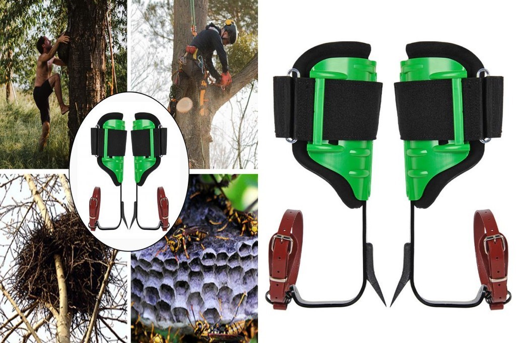 turbobo Tree Climbing Spikes Climbing Gear for Trees Premium Tree ...
