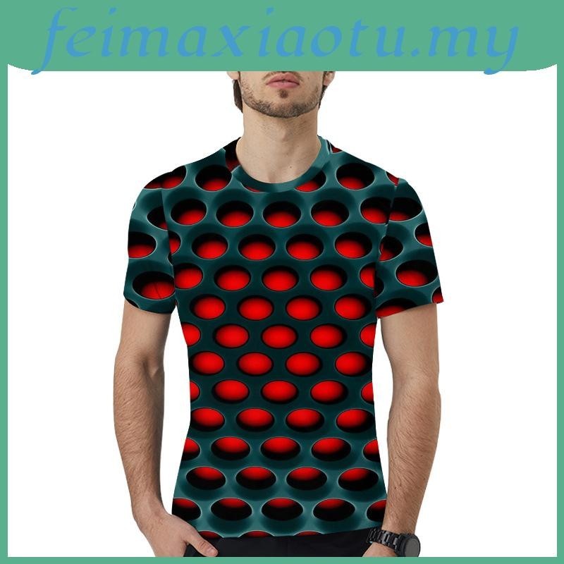 Hypnosis Honeycomb 3d T-shirt Men Women Kids Striking Colorful Print ...