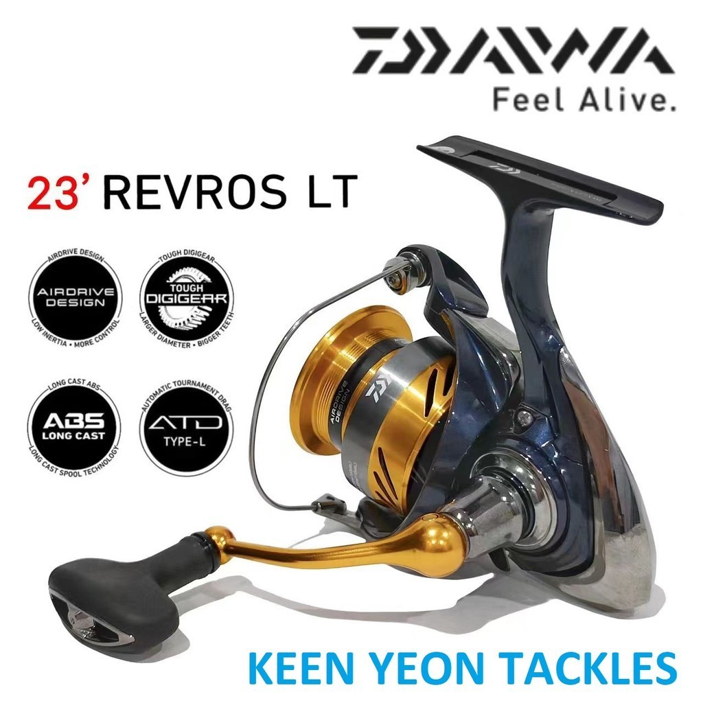 2023' & 2019' DAIWA REVROS LT SPINNING REEL | Shopee Malaysia