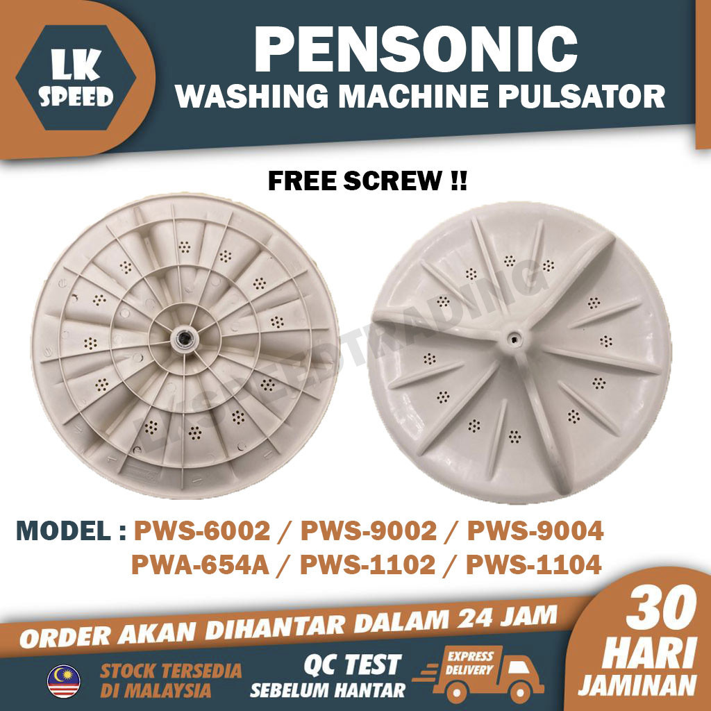 PWS-6002 PWS-9002 PWS-9004 PWA-654A PWS-1102 PWS-1104 PENSONIC Washing ...
