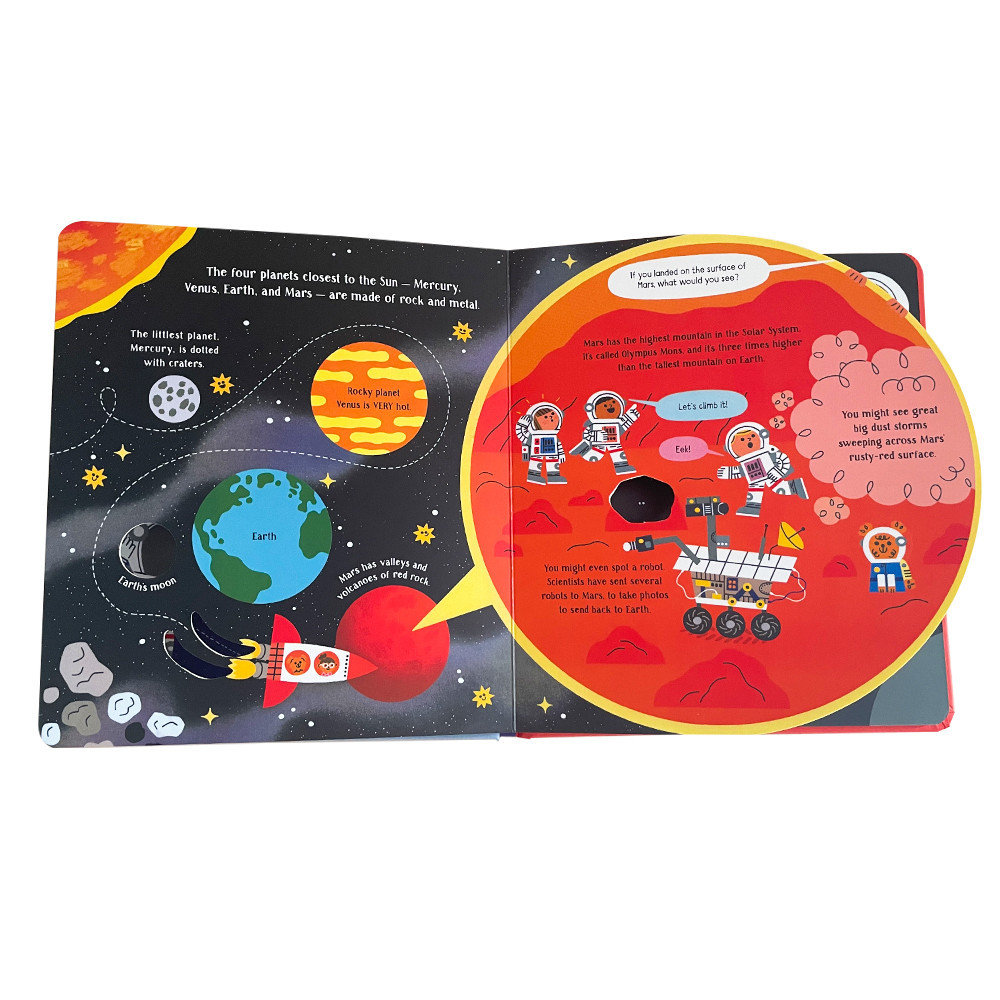 Usborne Step Inside Science Solar System 3D Flap Picture Book Popular ...