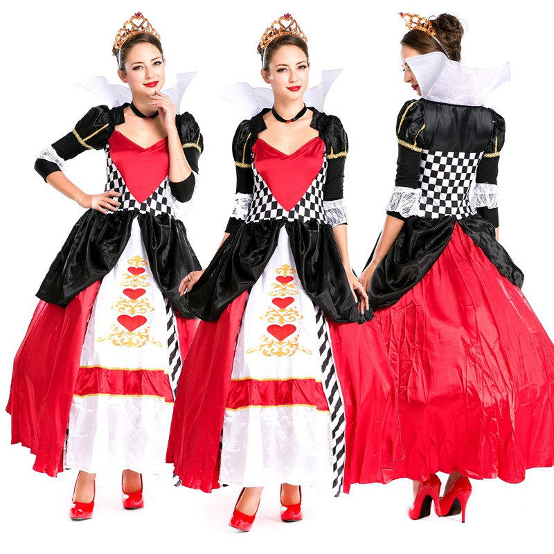 MYLITTLELASS Princess of Red Heart Fairy Tale Dress up Poker Queen ...