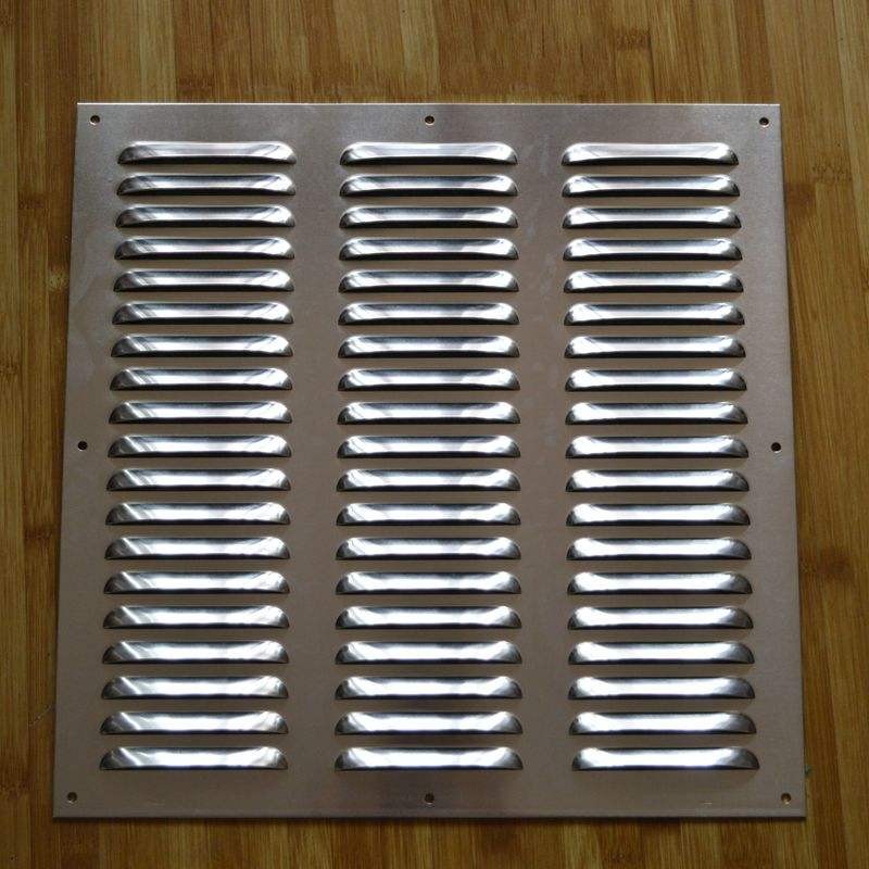 Stainless Steel Iron And Aluminum Louver Pane Grille Cover Plate ...