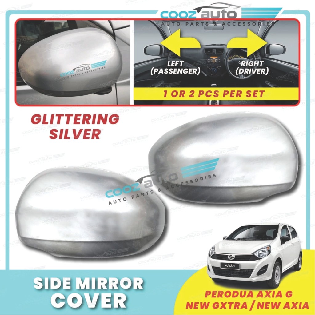 Perodua Axia G-Spec 2014 - 2022 Gxtra Style Side Mirror Cover Painted ...