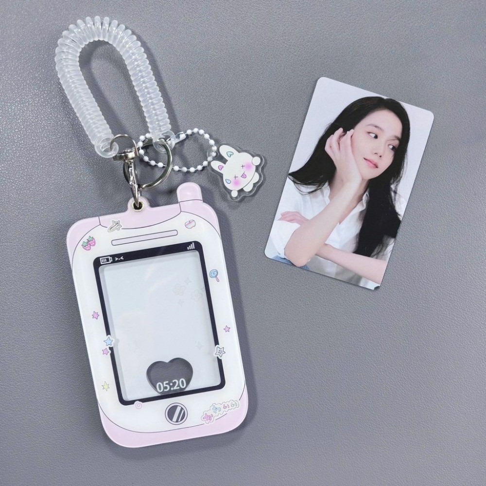 Y2K Acrylic Card Holder Phone Camera Design for 3inch/2r Small Cards ...