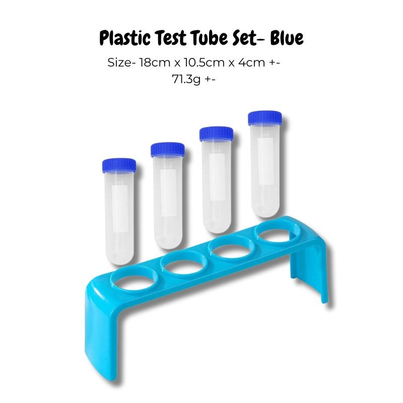 CTD Jumbo Plastic Test Tubes With Stand Primary Science Including 4 ...