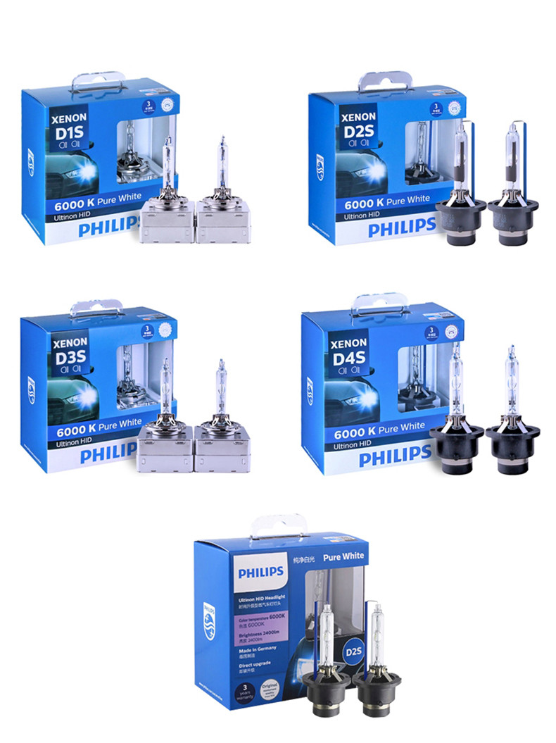 Philips 6000K Pure White xenon lamp | Shopee Malaysia