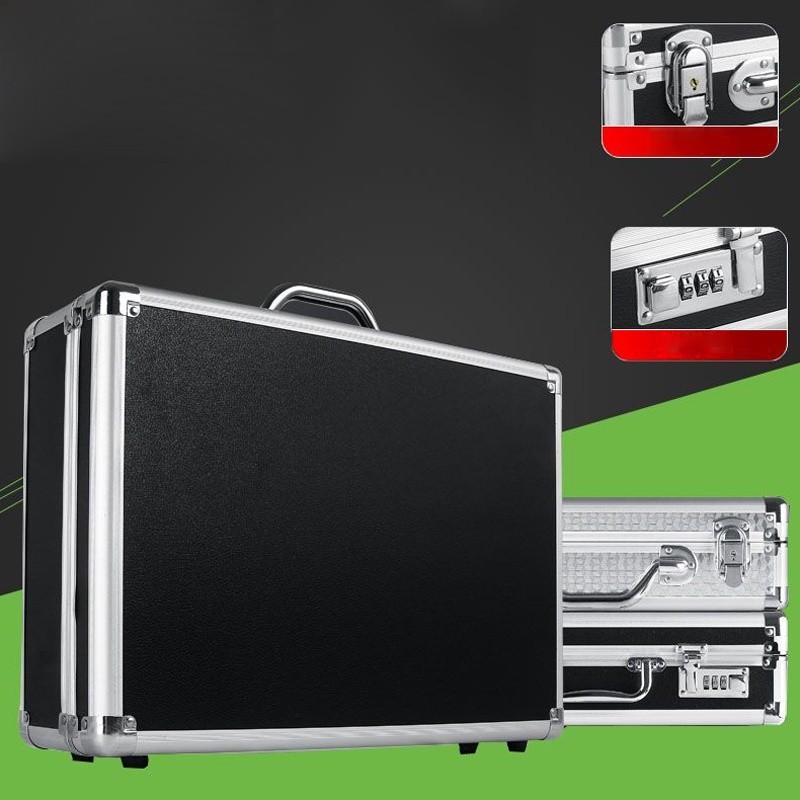 Aluminum Password Tool Box Safety Storage Case Equipment Instrument ...
