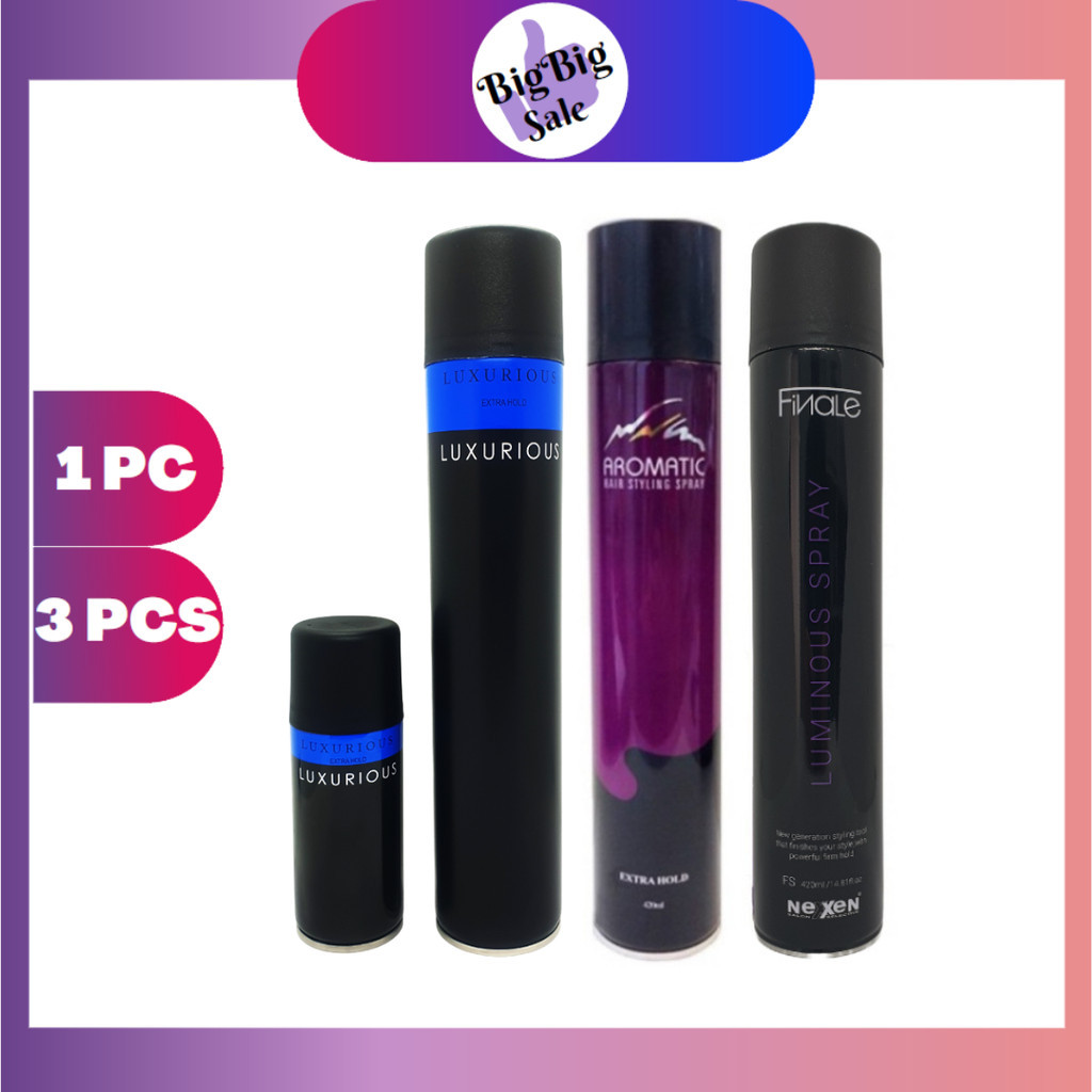 Luxurious Professional Extra Hold Hair Spray/Nexxen Finale Luminous ...