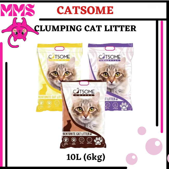 Catsome Clumping Cat Litter # Pasir Kucing Clumping # 6kg (10L ...