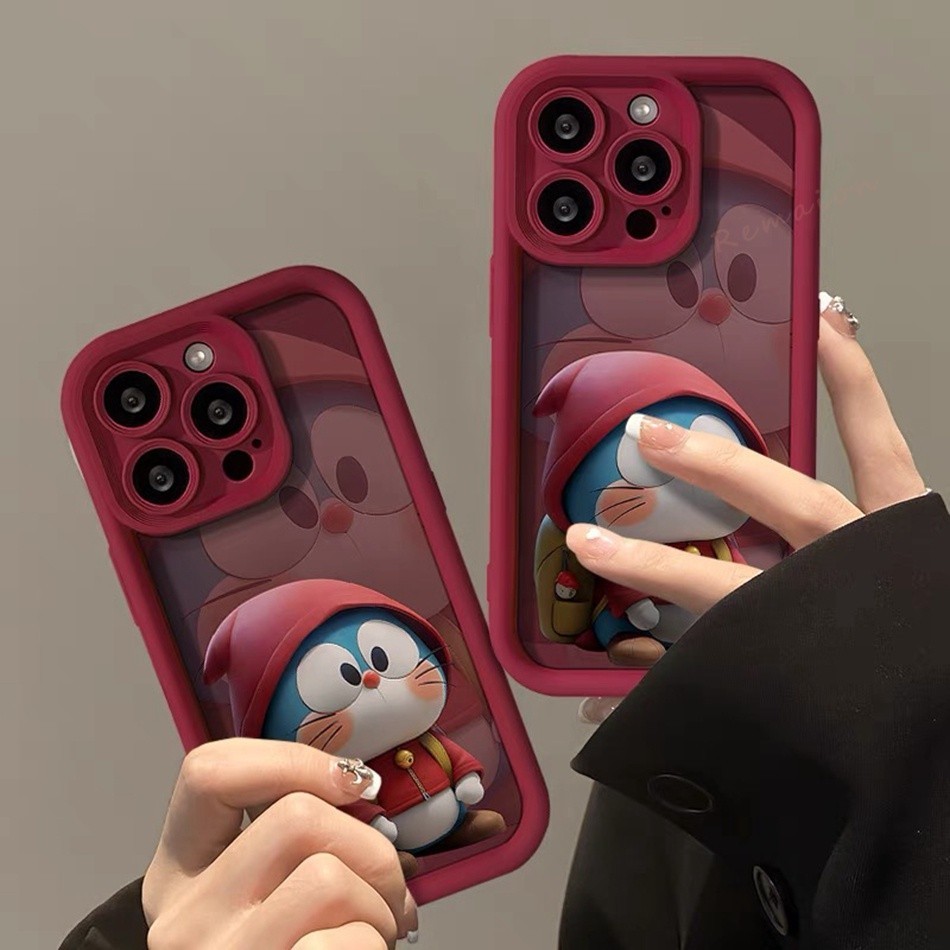 Cartoon Doraemon Case for iPhone 11 12 13 14 15 Pro Max Plus 11Pro X XR ...