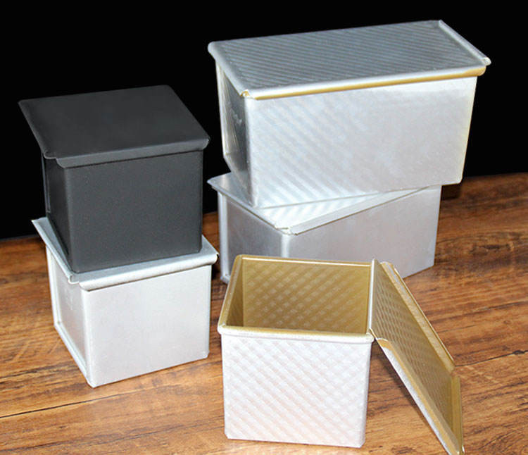 Toast box//// New Wheat Toast Box Non-stick Lidded Square Bag 250g ...