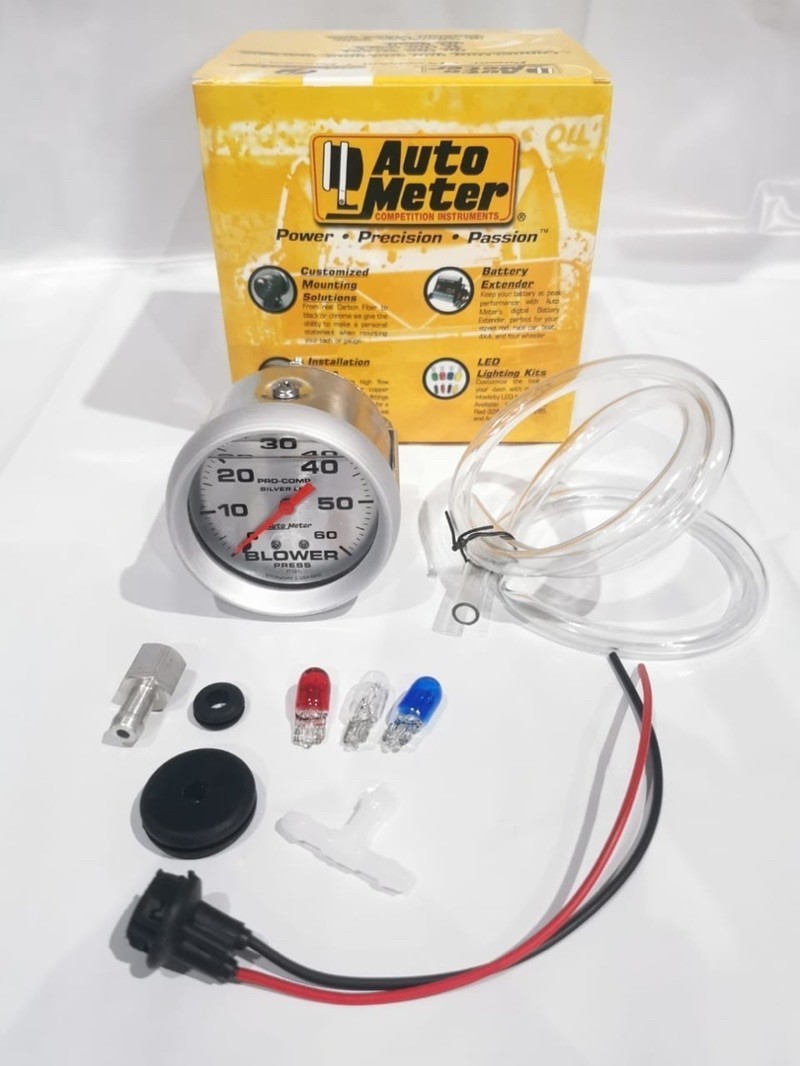AUTO METER (BLOWER)(BOOST) FOR DIESEL 4X4 (0-35) (0-60) PSI TURBO auto ...