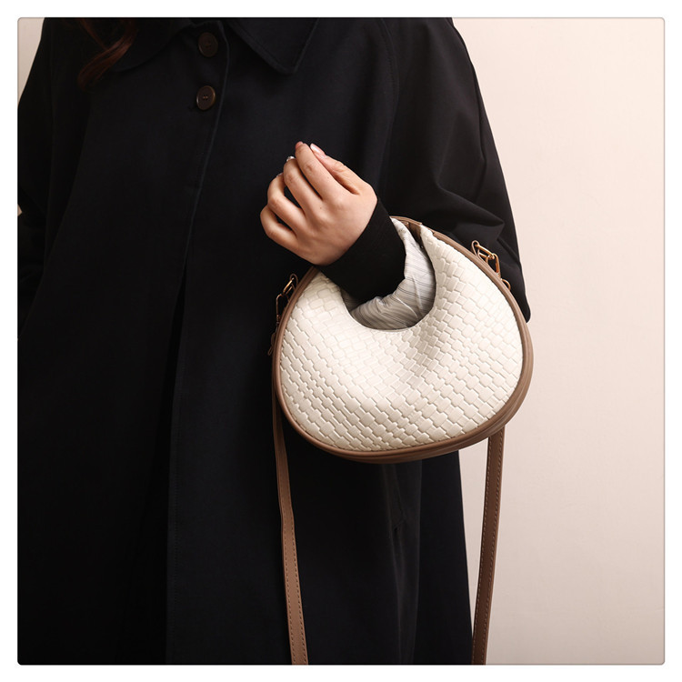 LABER LEE Women's Handbag PU Leather Weave Retro Sling Bag Hobos ...