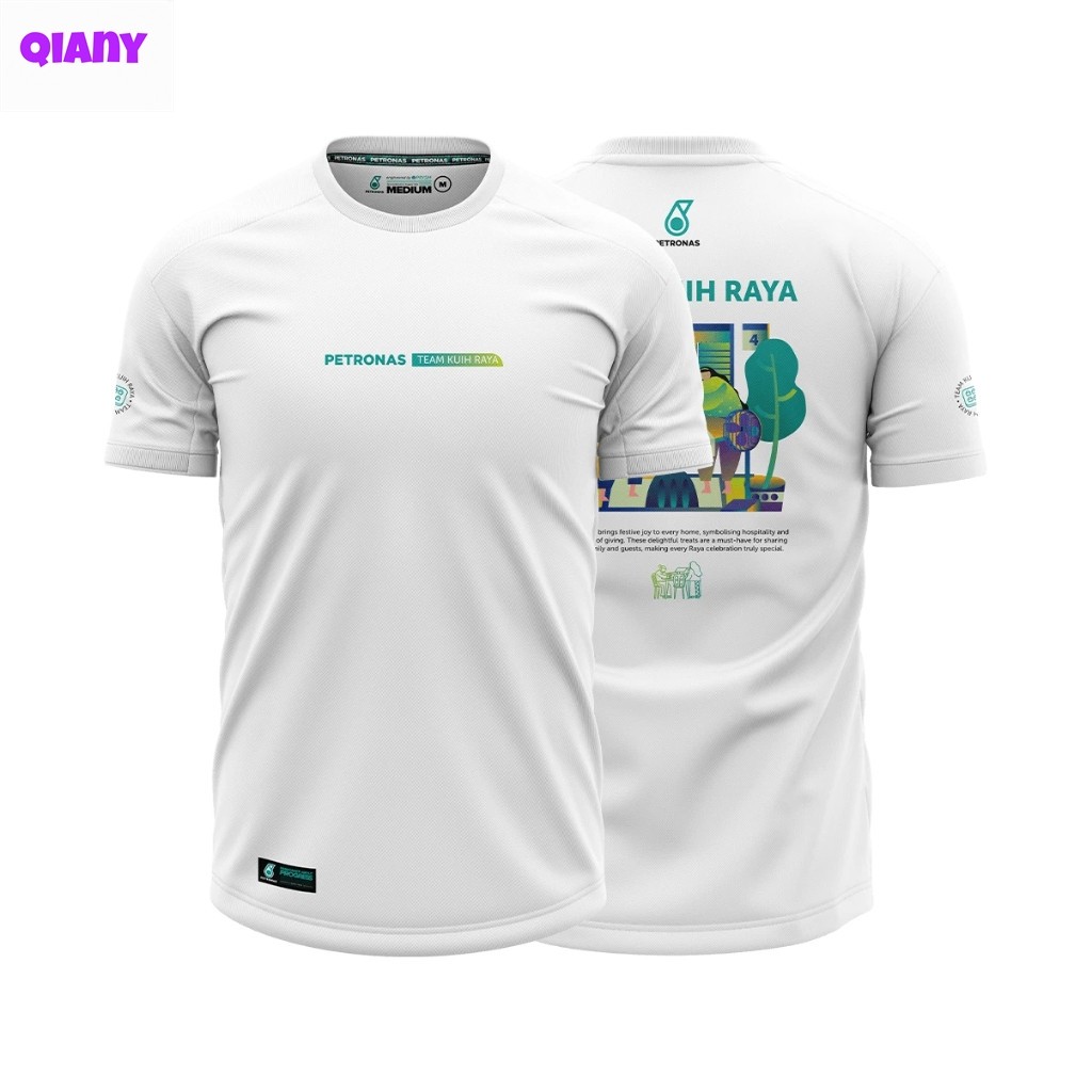 PETRONAS Raya 2025 Team Kuih Raya T-shirt - Off White | Shopee Malaysia