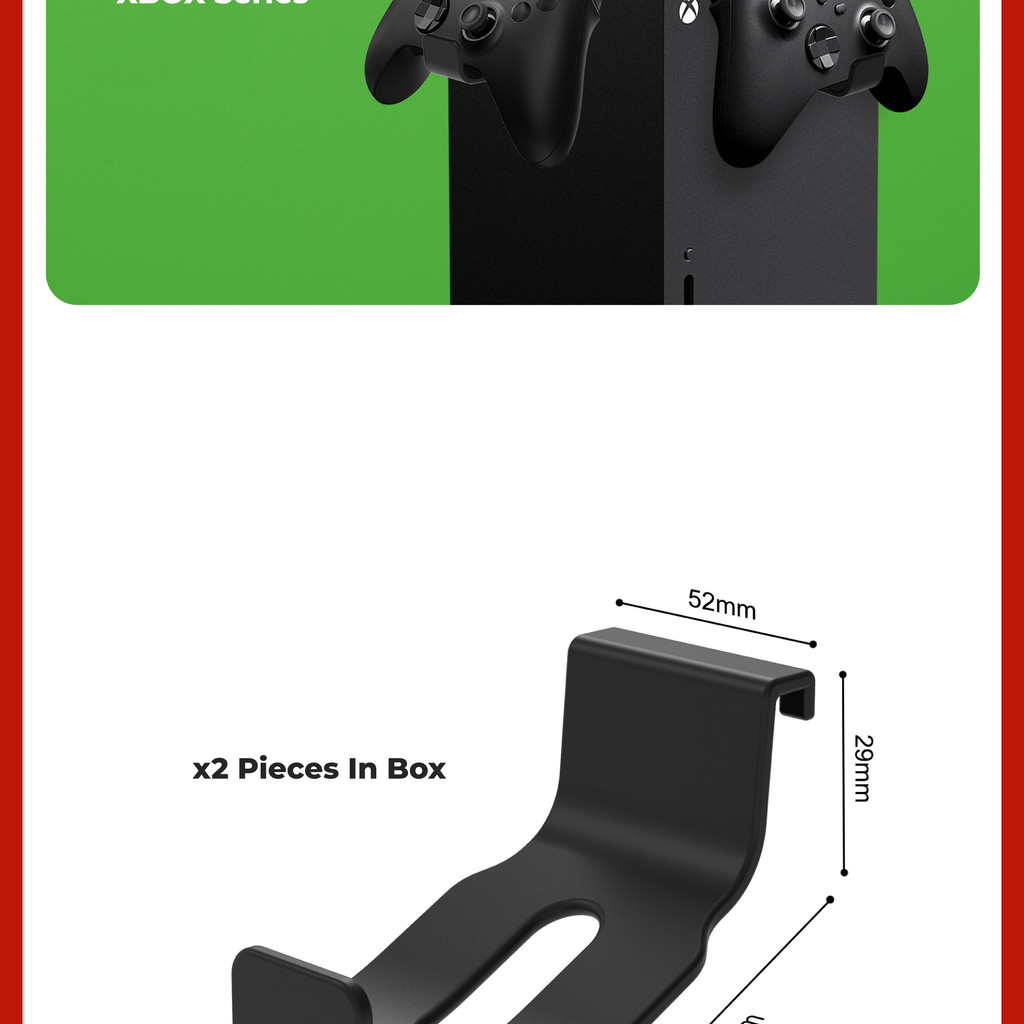 PGTech PS5 XBOX Controller Headset Hanger Bracket Holder GP-510 | Shopee Malaysia