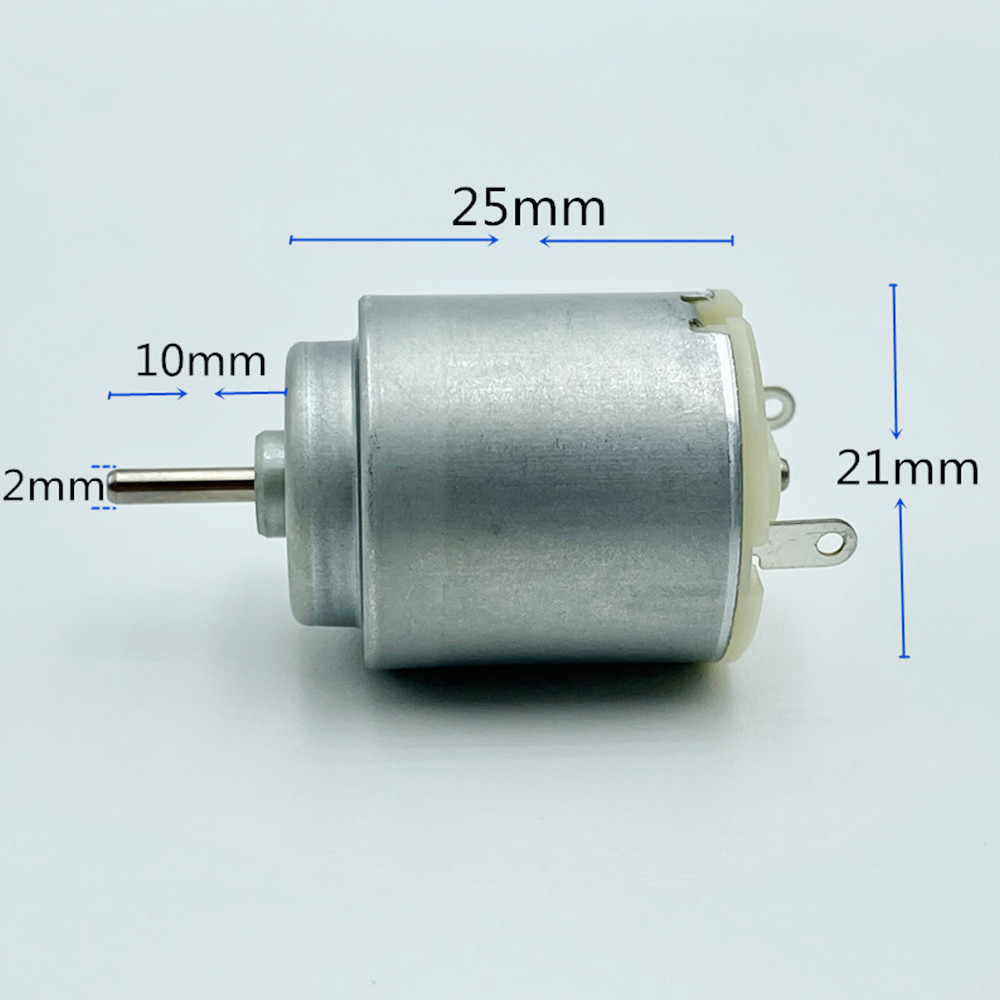 2PCS Mabuchi DC 3V-6V 9800RPM Mini RE-140RA-12240 21mm Round Motor 4WD ...