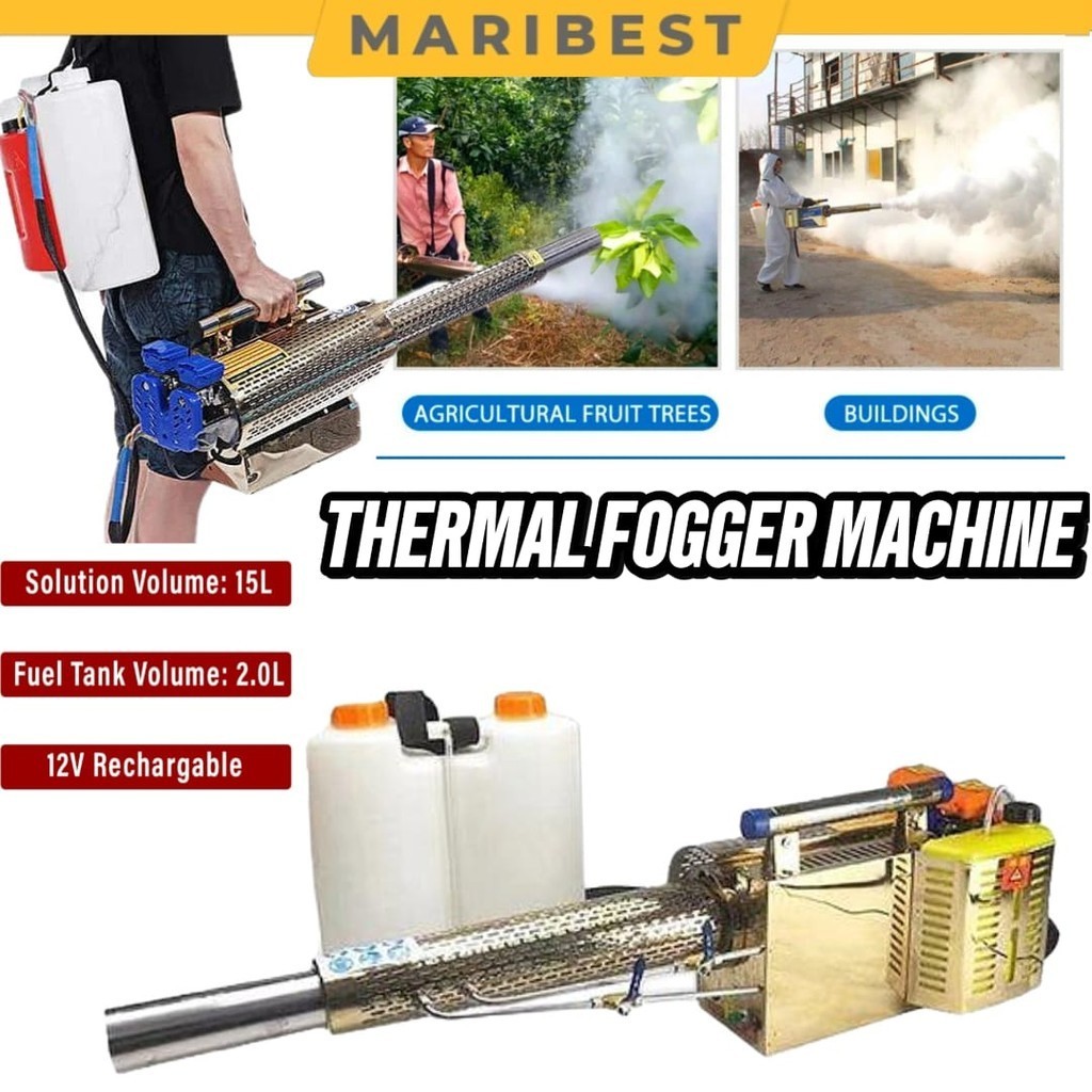 Thermal Fogging Machine Agricultural Sembur Ubat Mosquito Chemical ...