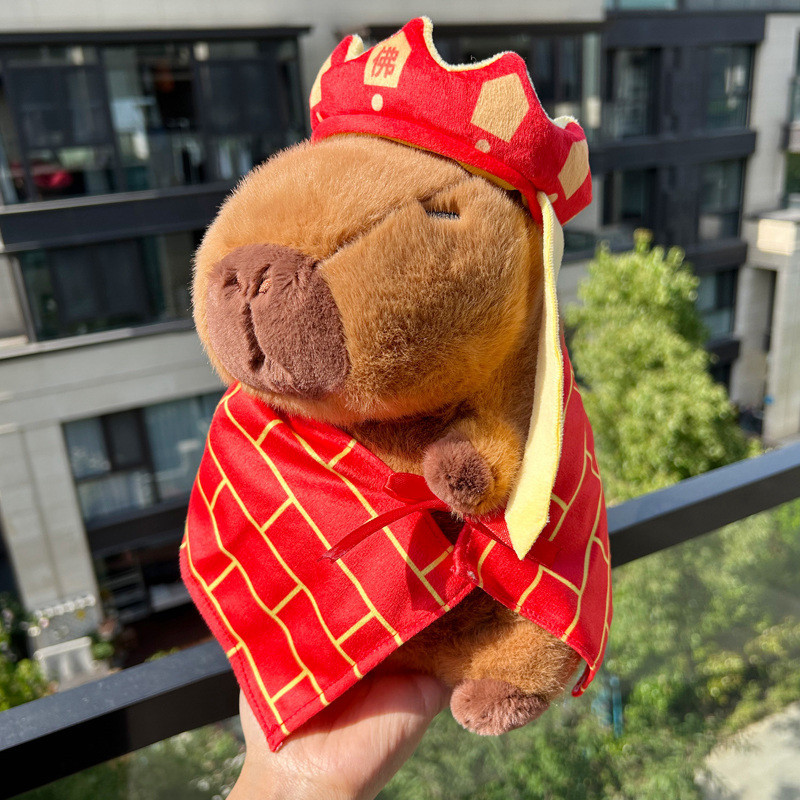 Super Soft Capybara Teddy Bear Cute Squishy Capybara Stuffed Doll ...
