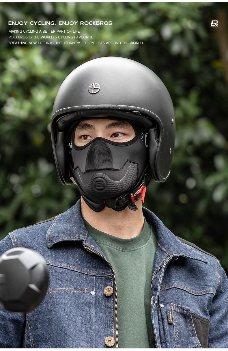 【MY Delivery】ROCKBROS Ice Silk Mask Anti Drop Pad Balaclava High ...
