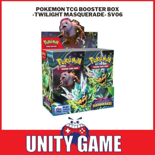 Pokemon TCG Sword & Shield, Scarlet & Violet SV06 Booster Box (Paradox ...