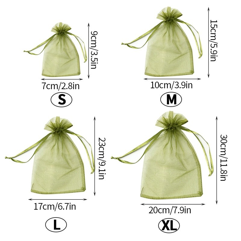 50pcs Fruit Protection Bags Pest Control Anti-Bird Garden Netting ...