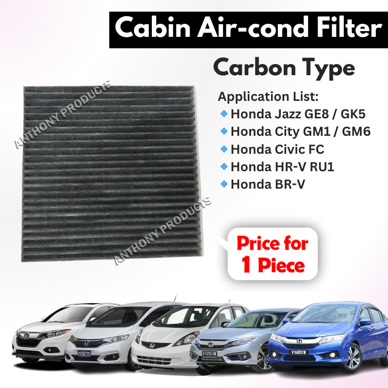 Honda Jazz GE8 GK5 City GM1 GM6 Civic FC HR-V HRV RU1 BR-V BRV Cabin ...