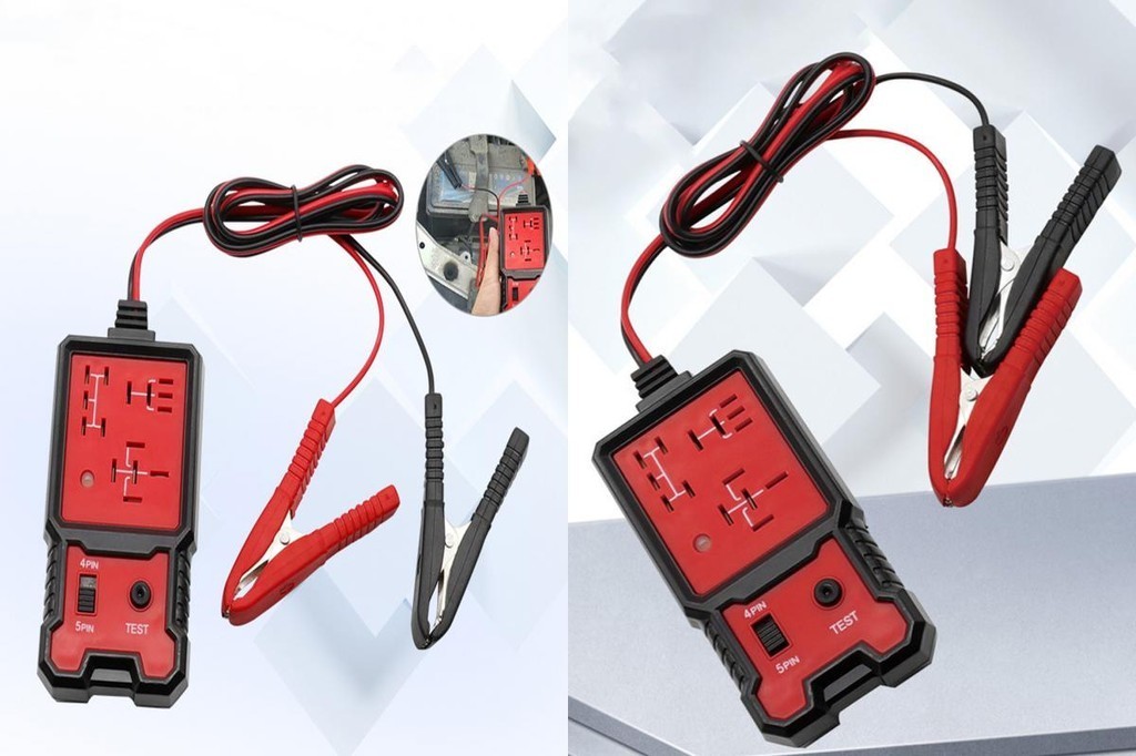 Cute_ Automotive Relay Diagnostic Tool Vehicle Battery Tester Portable ...