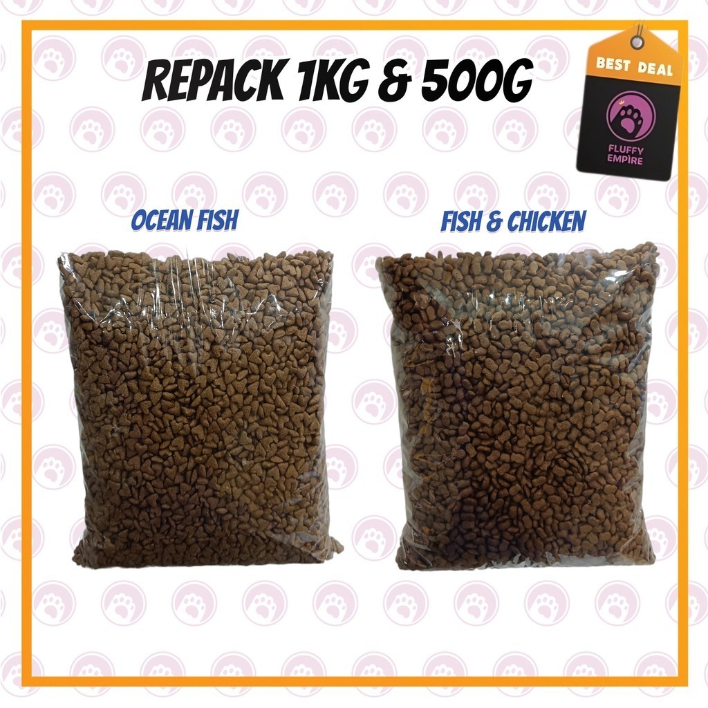 Aplus Cat Food Makanan Kucing (REPACK) 1KG/500G | Shopee Malaysia