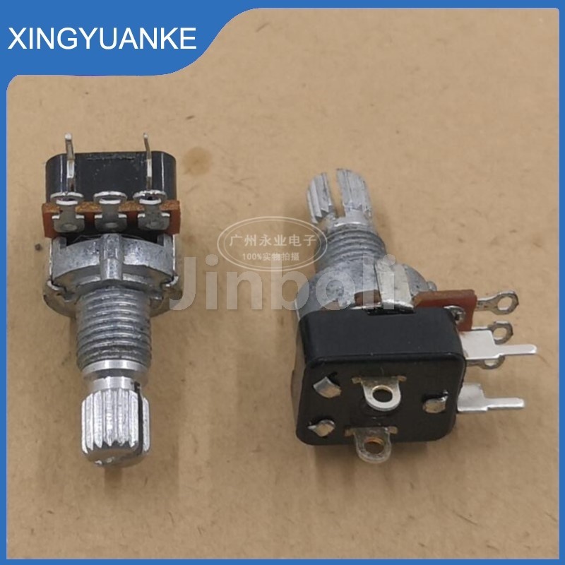 2PCS RK12 Type Single Potentiometer With Switch B20K Audio Volume ...
