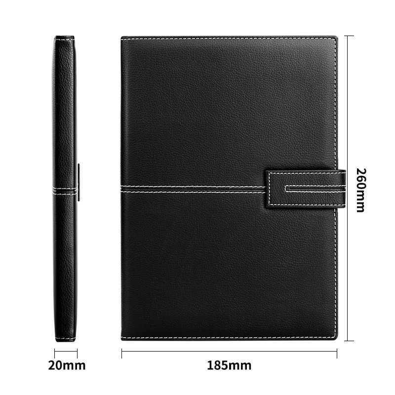 Deli Leather Cover Notebook (A5/B5) 240 Pages | Shopee Malaysia