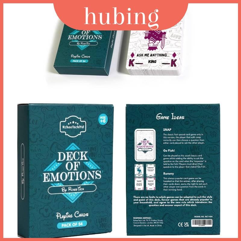 Of Deck Exciting Emotions Featuring Engaging Questions For And Humans ...