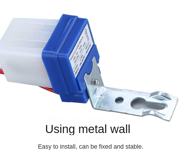 Photocell AC 220V 10A Lampu Sensor Photo Switch Automatic On Off Street ...