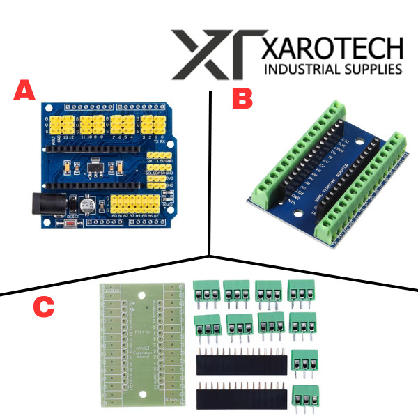 Arduino Nano I/O Pin Expansion Terminal Adapter Block Screw Shield V1.0 | Shopee Malaysia