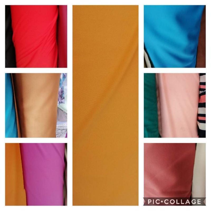 in stock Tela Perkilo Neoprint Plain Perkilo | Shopee Malaysia