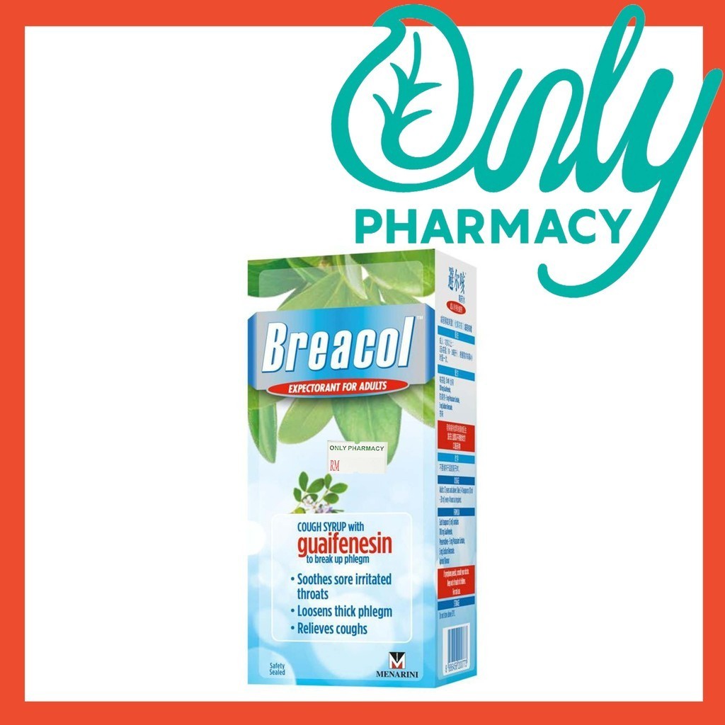 Breacol Cough Syrup Adult 60ml | Shopee Malaysia