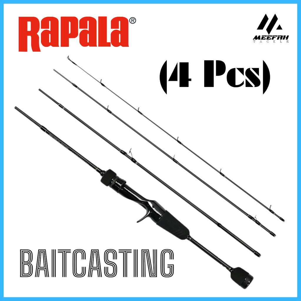 RAPALA TRAILBLAZER MINI OPS Blackout Edition UL Travel 4pcs - Fishing ...