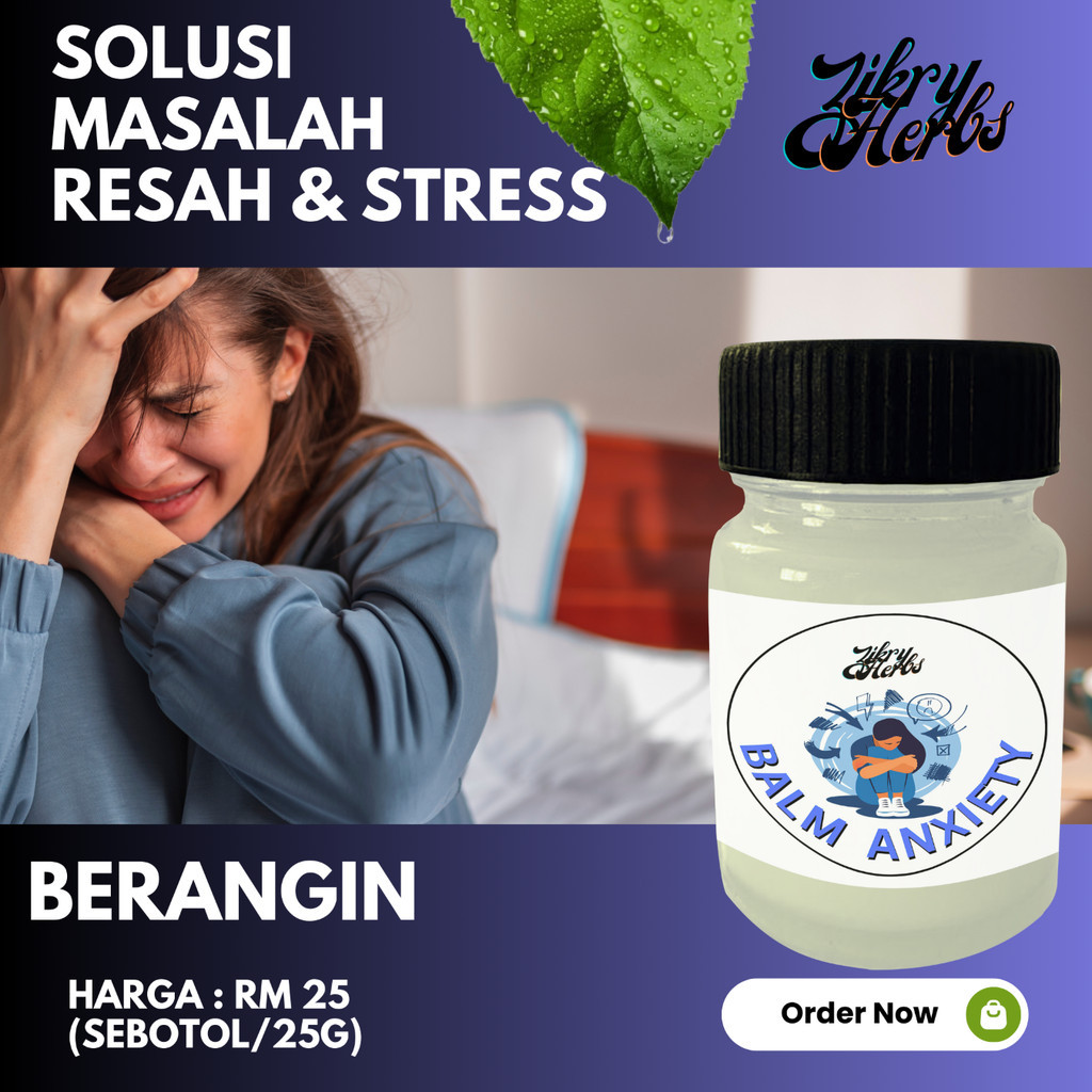 Zikry Herbs Balm Cengkih Baby Anxiety Saraf Angin Medu Gerd Serai ...