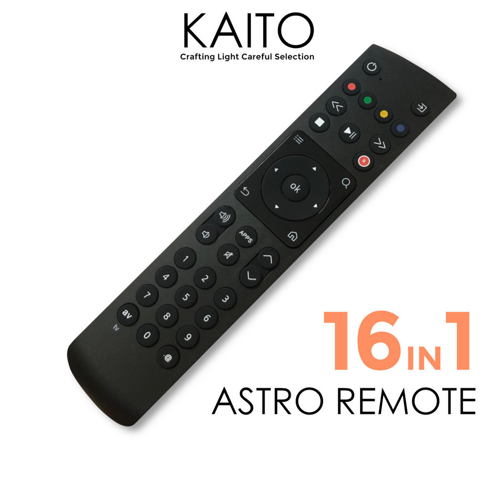 ASTRO Remote Astro ultra box Astro Remote Control 16 In 1 Remote Astro ...