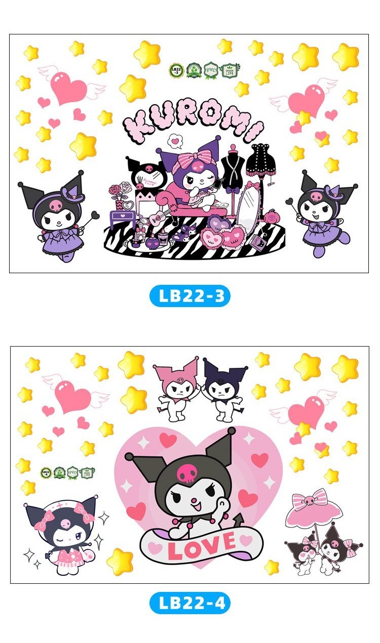 Blinkhouse Melody kuromi kuromi Coromi Poster Cartoon Sticker Wall Room ...