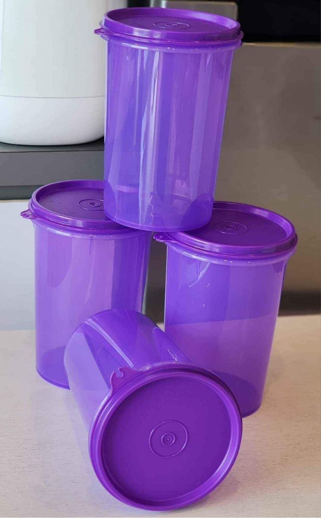 Tupperware Cheerio Quad 1.0L/ Food Storage Box/ Bekas Keropok/ Small Container Airtight/ Kedap ...