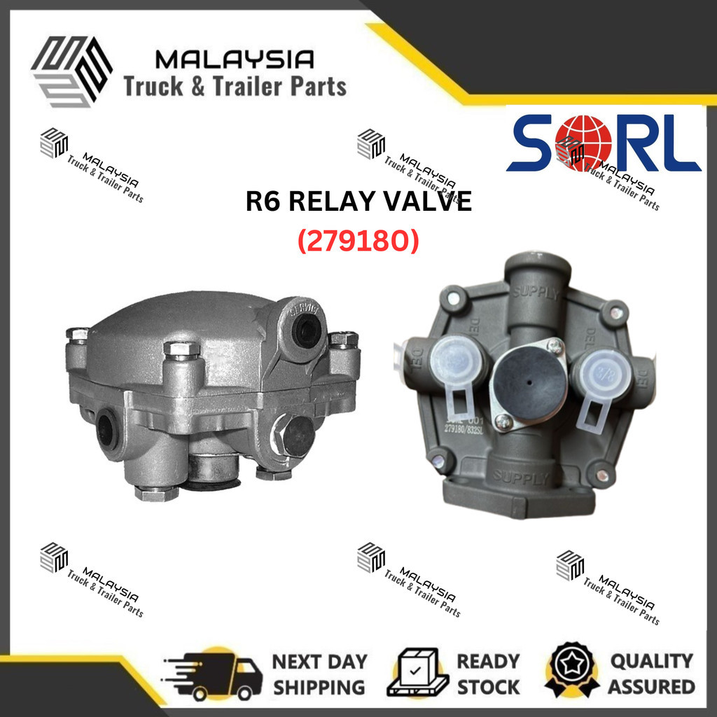 RELAY VALVE R6 TRAILER 279180 SORL | Shopee Malaysia