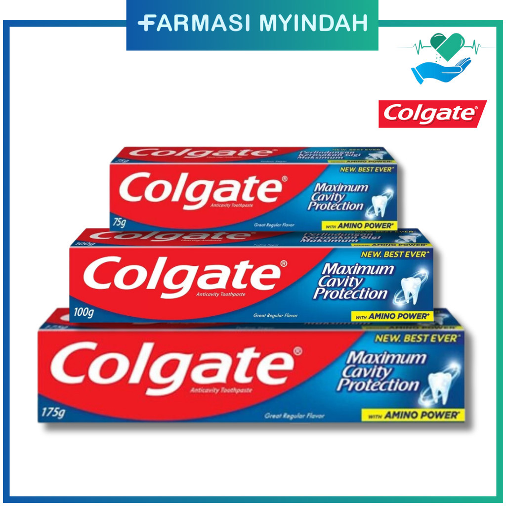 Colgate Great Regular Flavour Toothpaste (75g/ 100g/ 175g) | Shopee ...